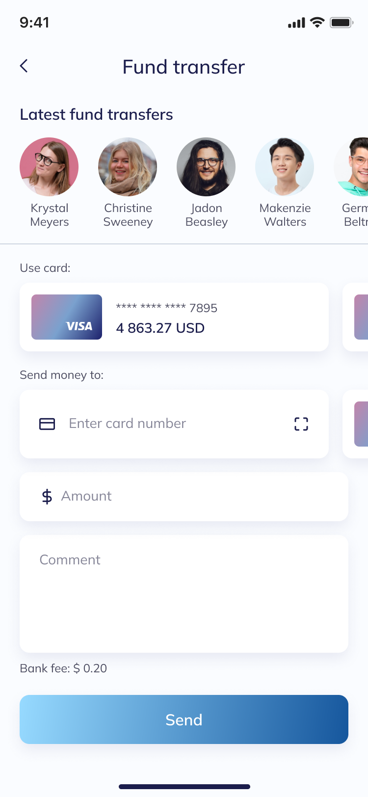 Teofin - Mobile Banking App | React Native CLI 0.70.6 by George_Fx